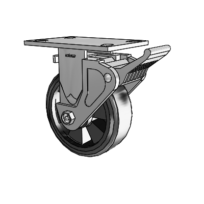 4.06108.4B1 MTG2 BRK2 Colson Rigid Caster