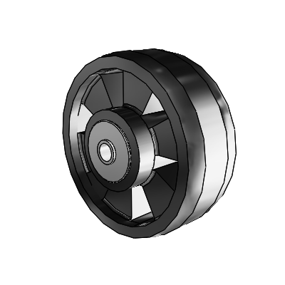 4" x 1.5" Maxim Wheel - 3.00004.505