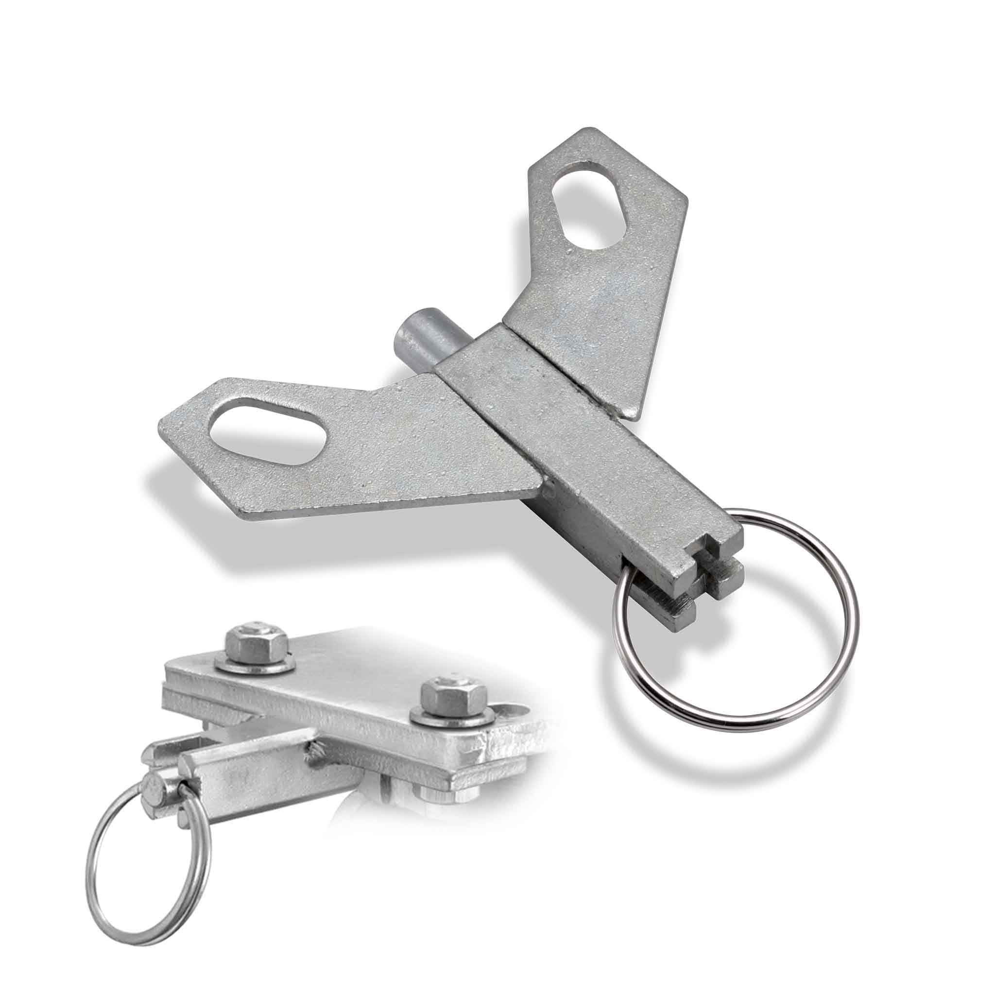 Bolt-on Swivel Lock for 6.25'' x 4.5'' Plate Swivel Casters