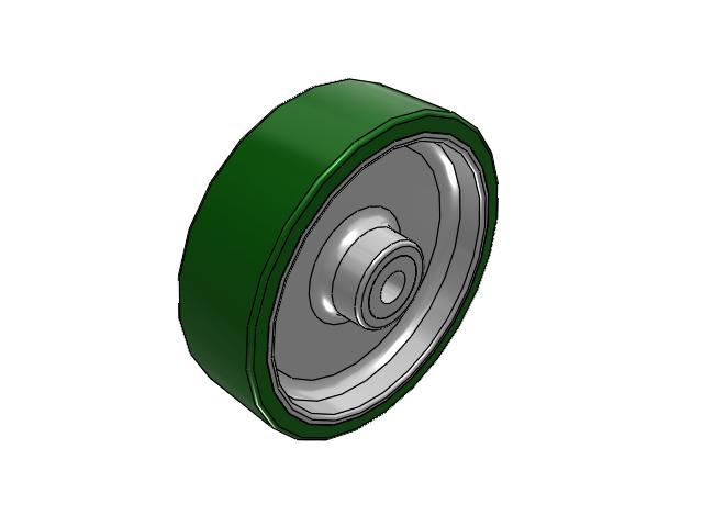 10" x 3" PE Wheel - PE1050116
