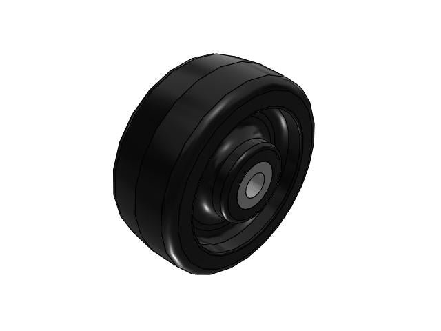 5" x 2" TM Phenolic Wheel - TM0520110