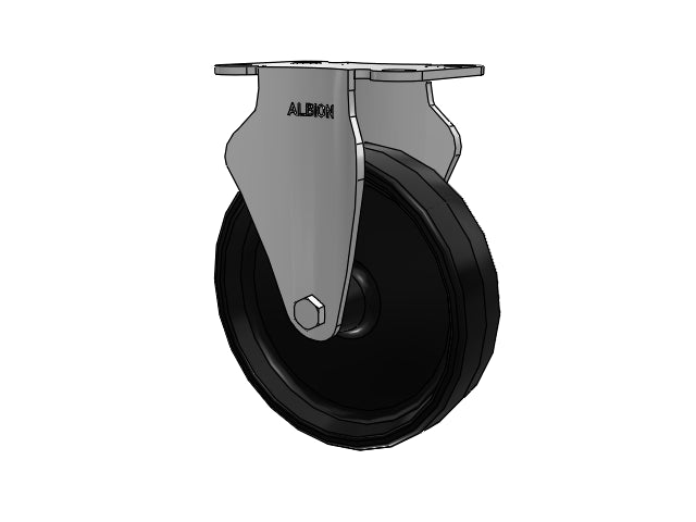 02PB05041R Albion Rigid Caster