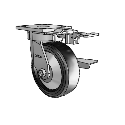 4.06189.4B9 MTG81 BRK3 TG1 Colson Kingpinless Swivel Caster