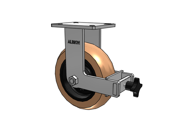 410PR10509RFBB Albion Rigid Caster