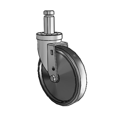 6-33-105 STEM6 GS Jarvis Swivel Caster