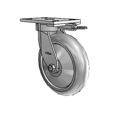 6.08289.551 MTG62 LH9.5 TG2 Colson Kingpinless Swivel Caster