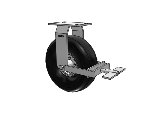 72SF10627RF Albion Caster