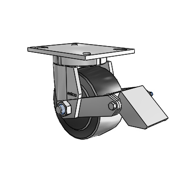 8.06689.5PN BRK1 Colson Kingpinless Swivel Caster