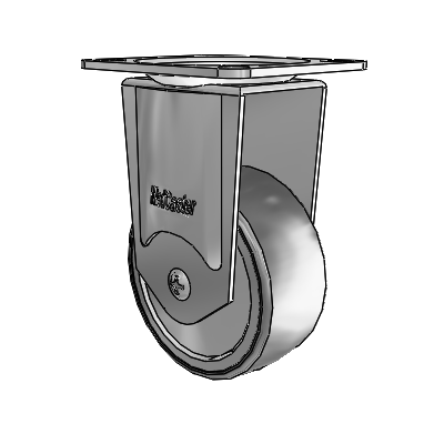CH-03TPP-125-RG-TP04-CTG MedCaster Rigid Caster