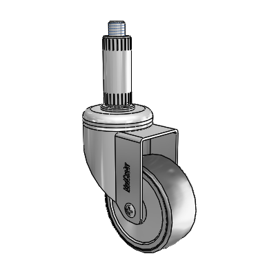CH-03TPP-125-SW-XRN3-CTG MedCaster Swivel Caster