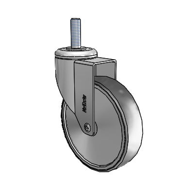 CH-05CRB-125-SW-TS03-CTG MedCaster Swivel Caster