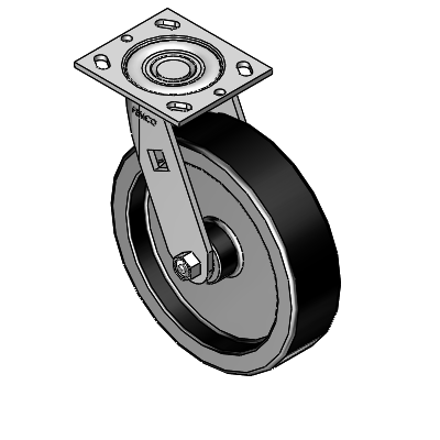 ESRS8X2POD Pemco Swivel Caster