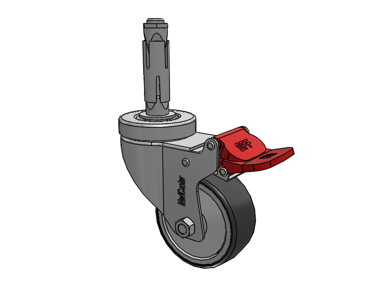 SX-03TPX-125-TL-XSN1-CTG MedCaster Caster
